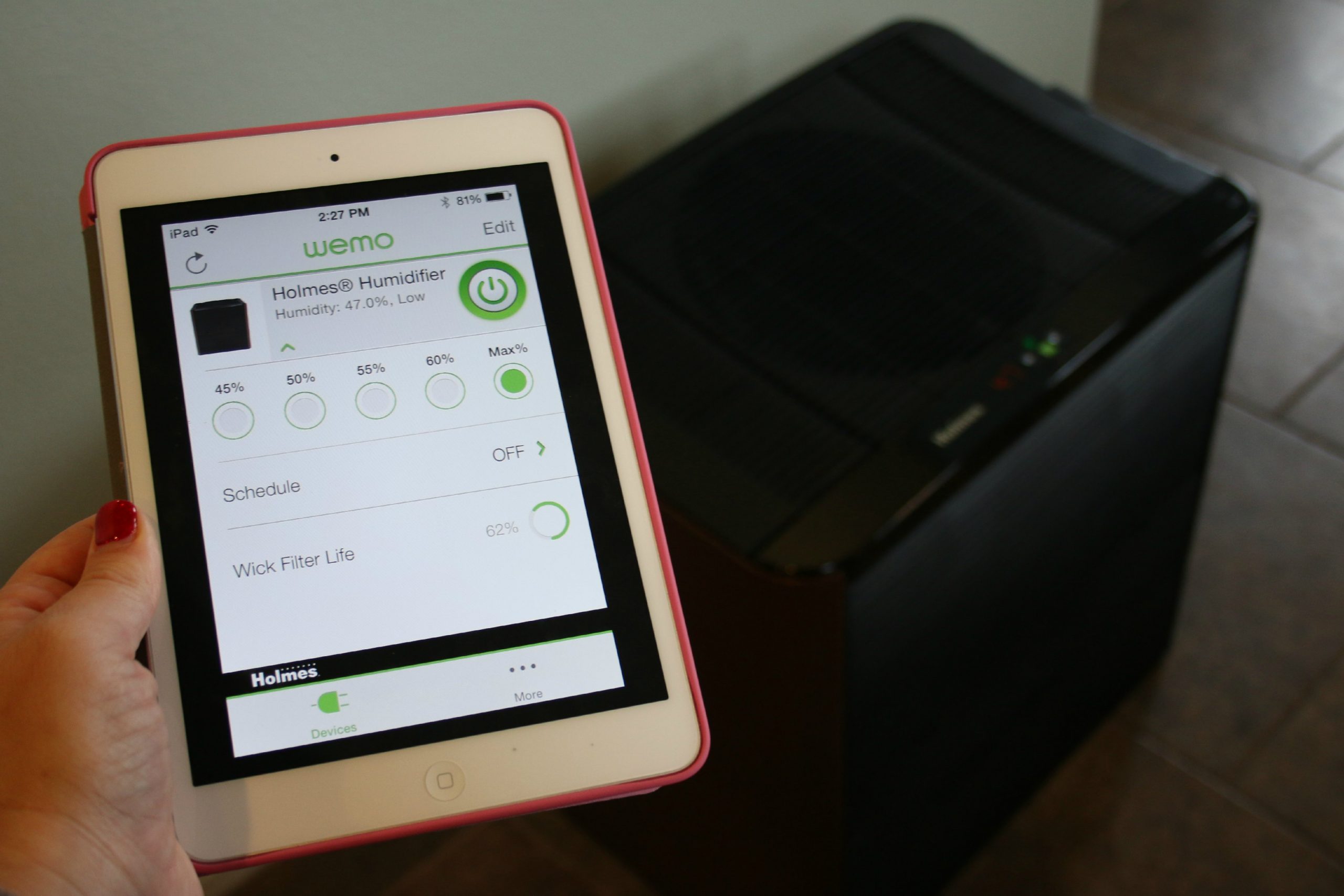 Holmes® Smart Humidifier Review | It's a Lovely Life!