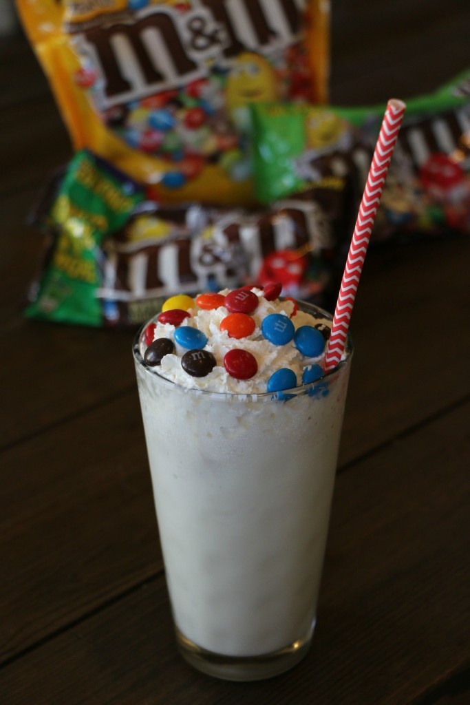 M&M Milk Shake Recipe | It's a Lovely Life!