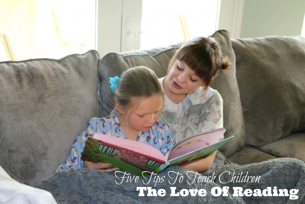 Five Tips To Teach Children The Love Of Reading | It's a Lovely Life!