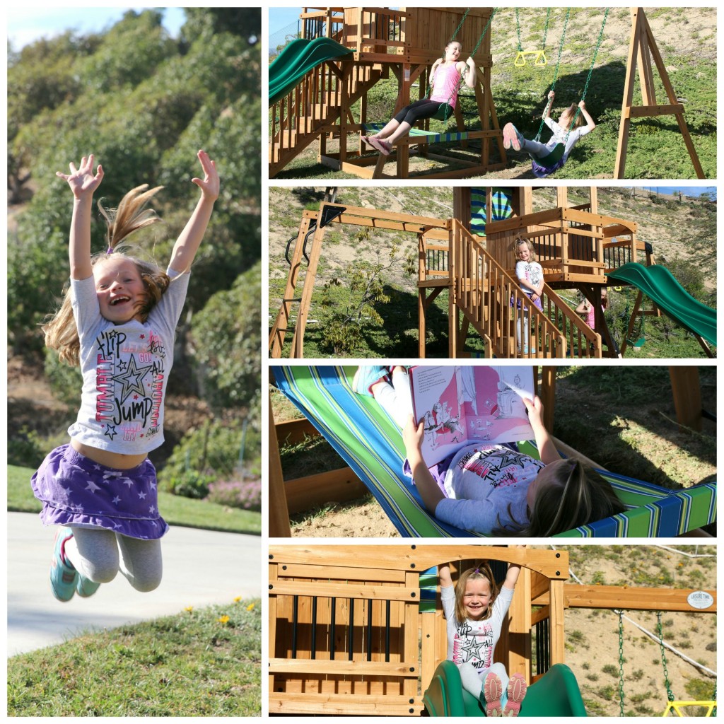 Why We Love Our New Swing Set and Giveaway! | It's a Lovely Life!
