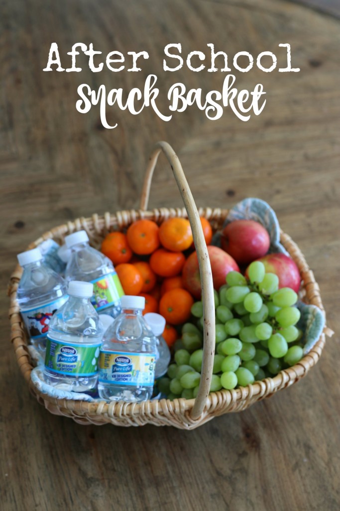 Surprise After School Snack Basket | It's a Lovely Life!